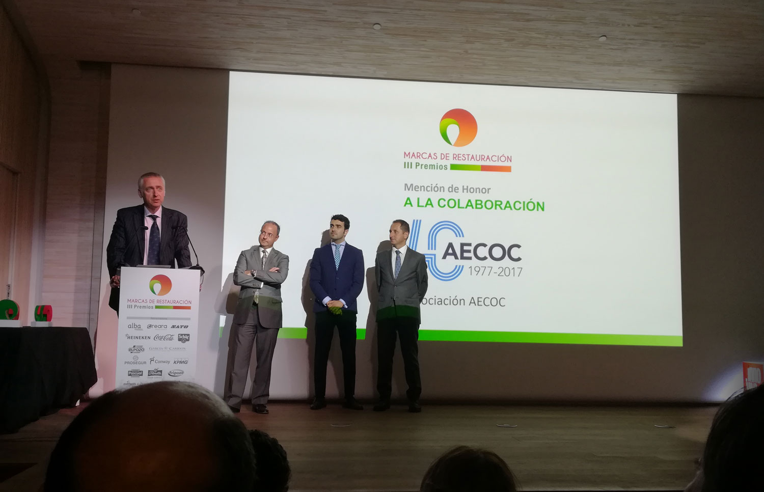 AECOC recibe el Premio a la Colaboración otorgado por Marcas d...